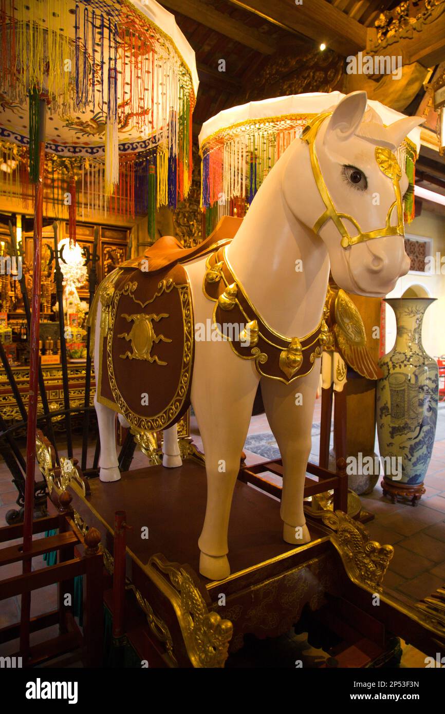 Vietnam, Hanoi, White Horse Temple Stock Photo - Alamy