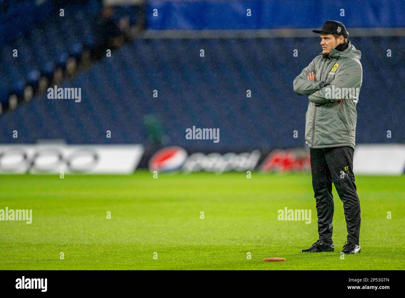 London, UK. 06th Mar, 2023. Soccer: Champions League, before the round ...