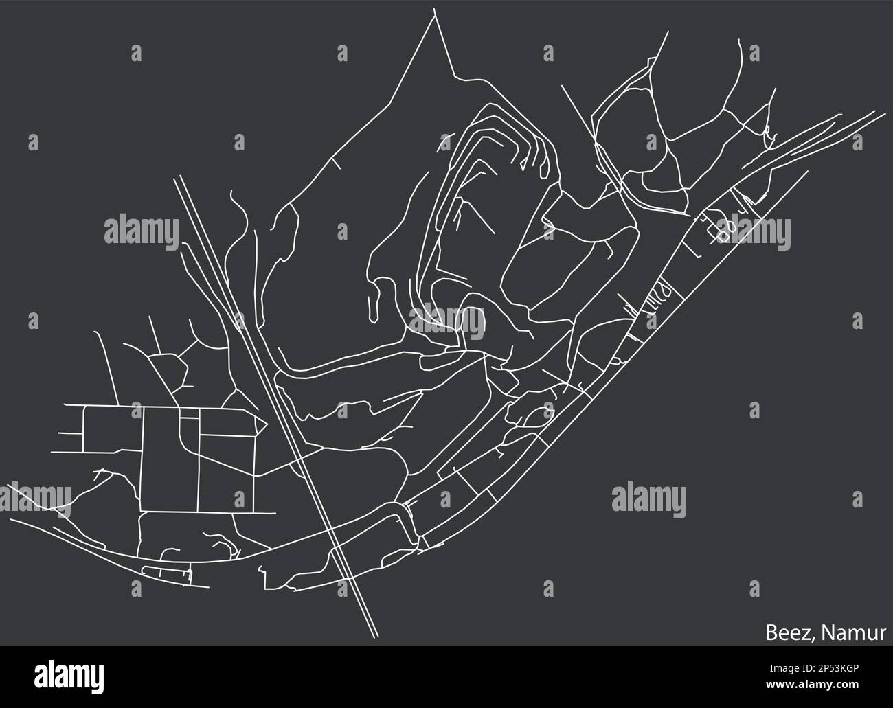 District roads Stock Vector Images - Alamy