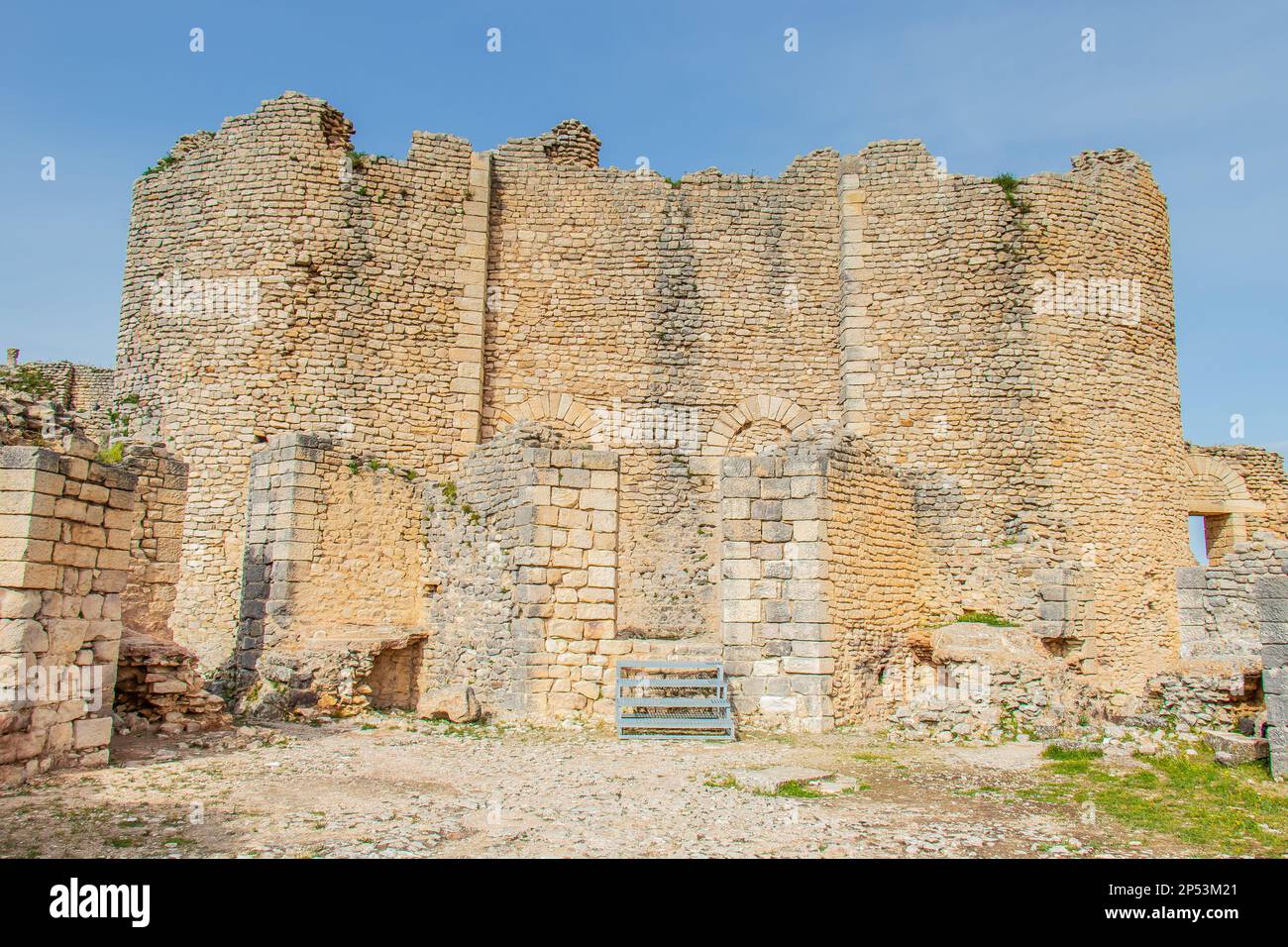 The famous Dougga archaeological site in Tunisia, Africa. World ...