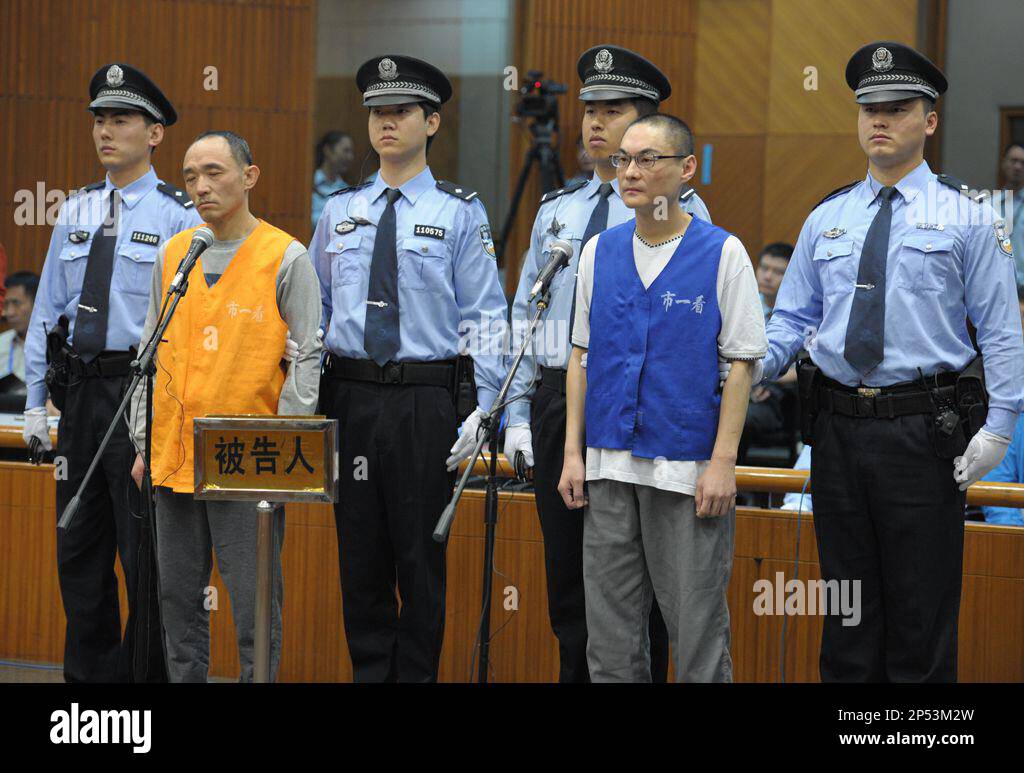 Han Lei (R2), who has been charged with intentional homicide for ...