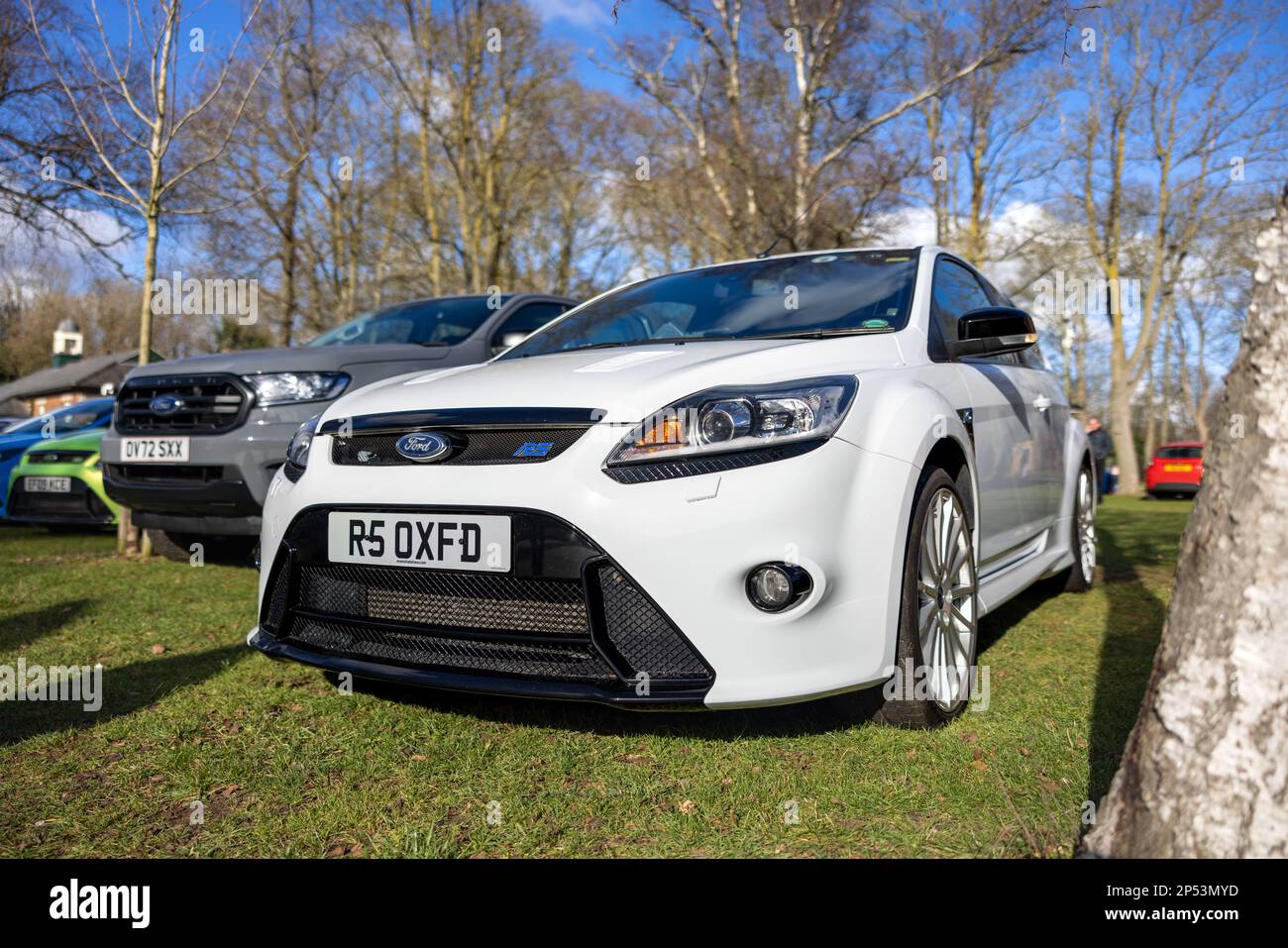 2009 Ford Focus RS ‘R50 XFD’ on display at the Ford assembly held at ...