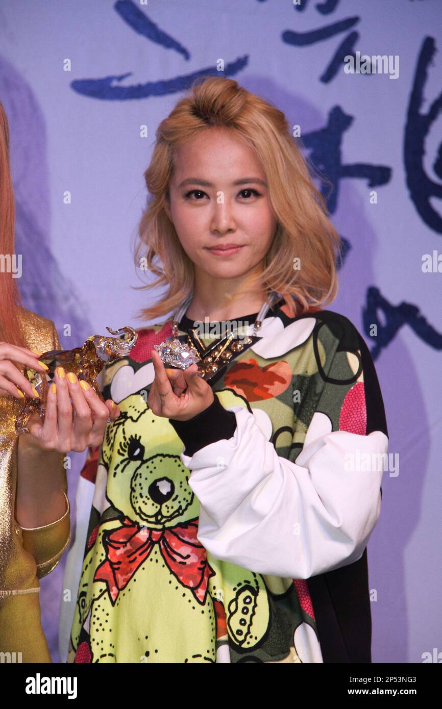 Singer Tanya Chua attends the press conference of her new album in ...