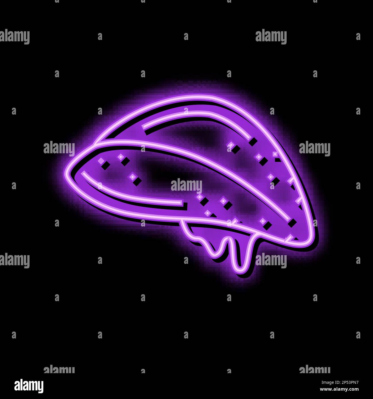 Frost winter neon glow hi-res stock photography and images - Alamy