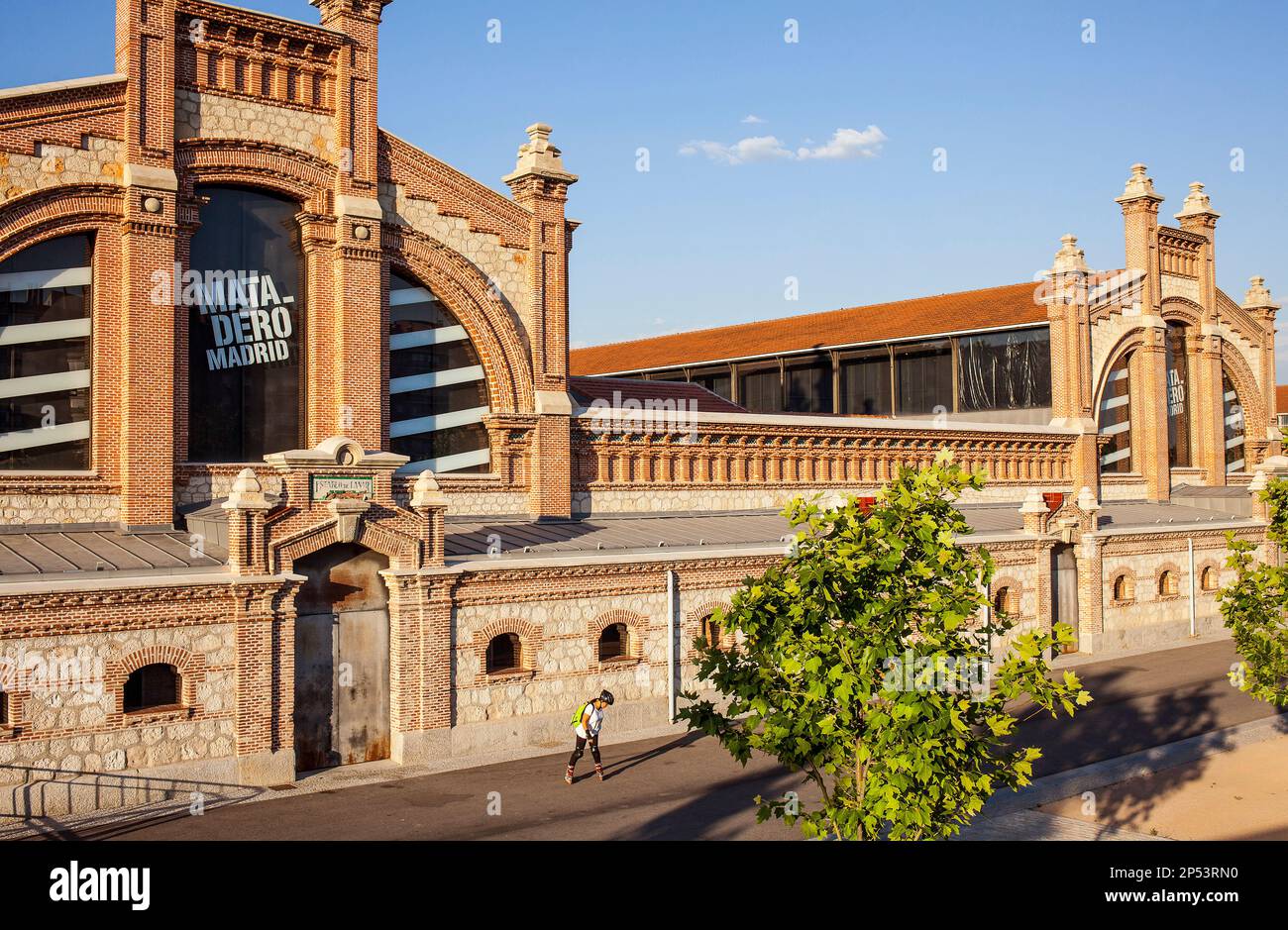 Matadero, Madrid Rio Park. Madrid, Spain Stock Photo - Alamy