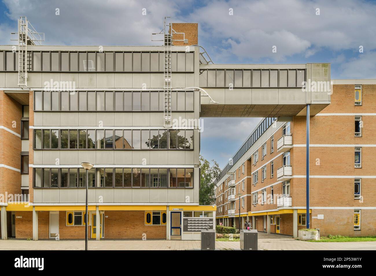 Amsterdam, Netherlands - 10 April, 2021: a building that is in the ...