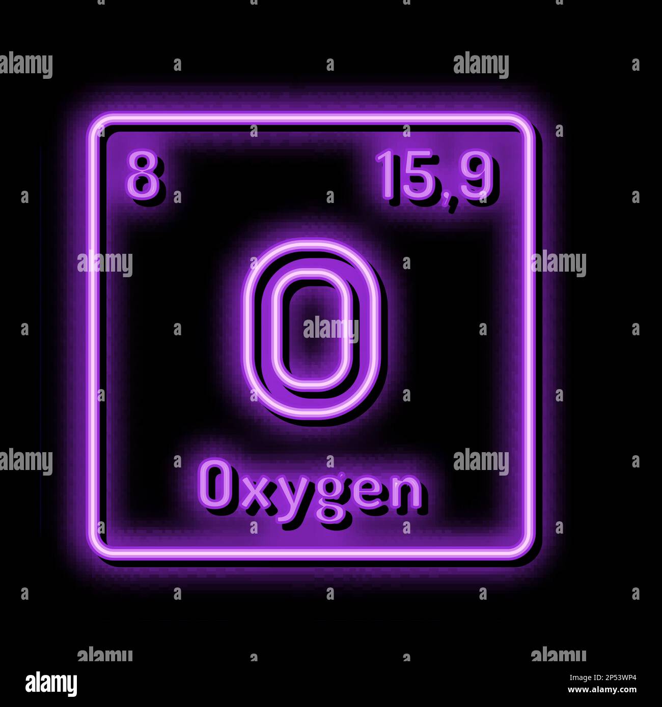 Experiment oxygen glowing hi-res stock photography and images - Alamy