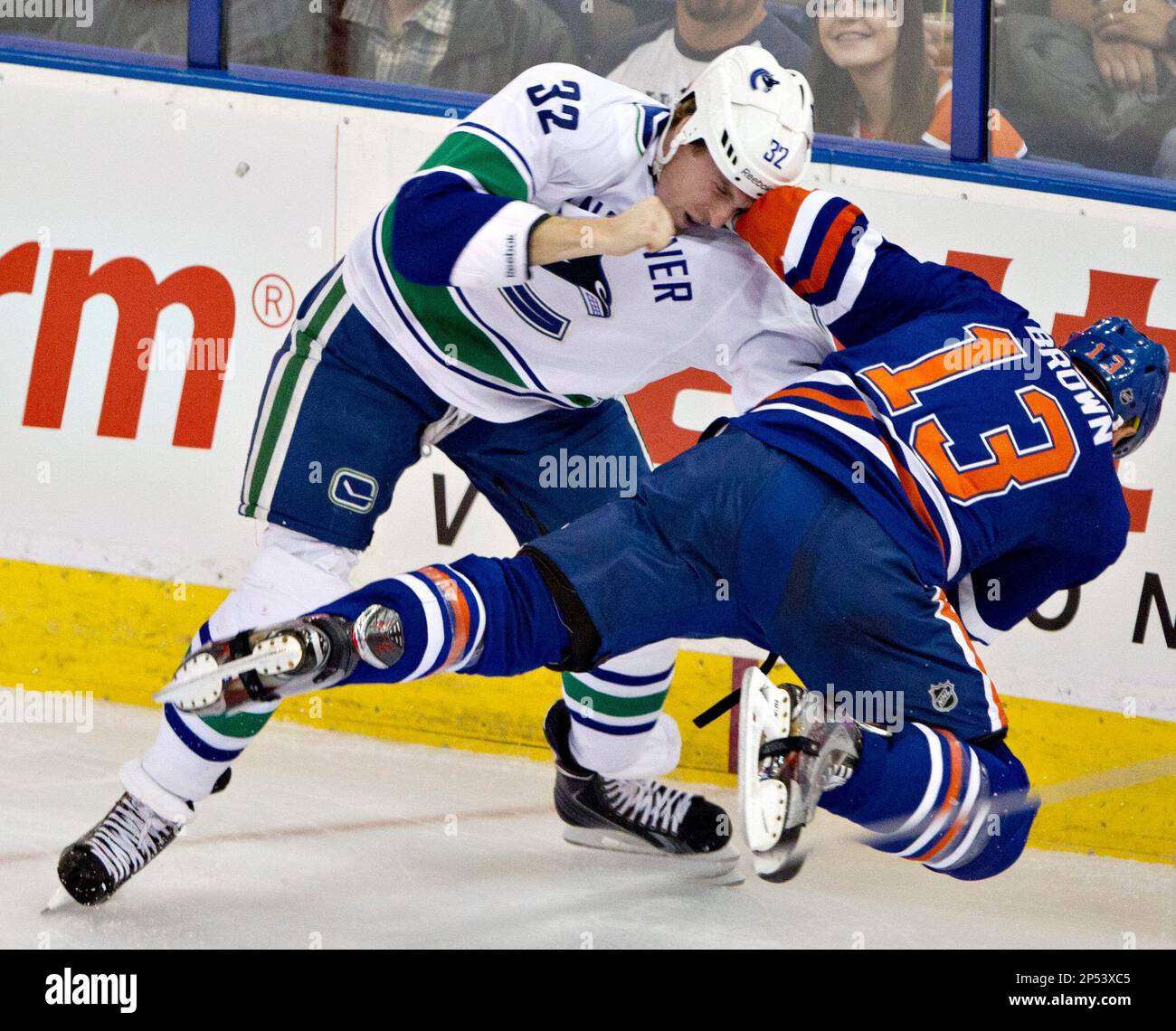 Mike Brown Hockey Fight