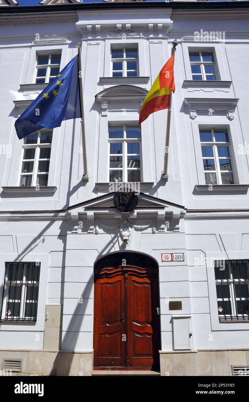 Spanish Embassy, Bratislava, Pozsony, Bratislava Region, Slovak ...