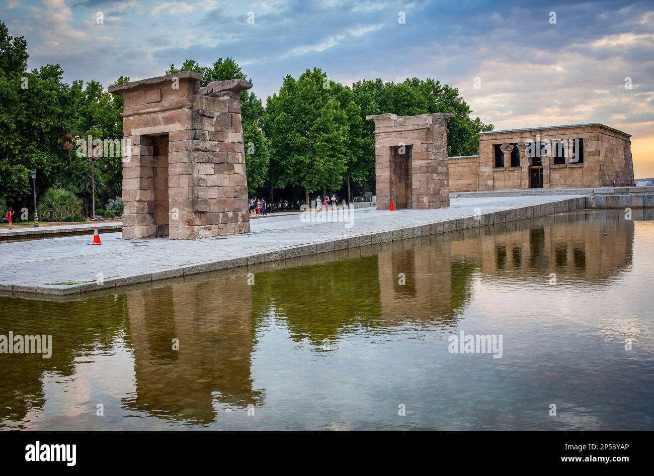 Temple of Debod. Madrid, Spain Stock Photo - Alamy