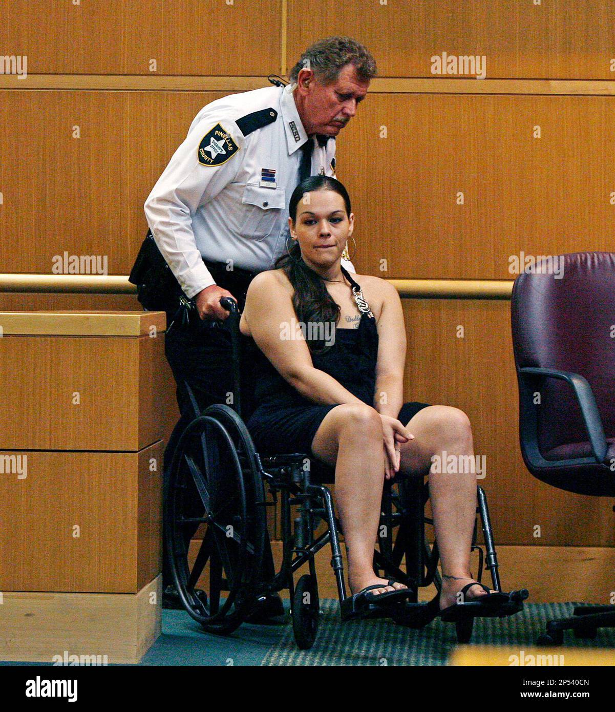 Witness Jennifer Charron, who is paralyzed, testified in the Jennifer ...