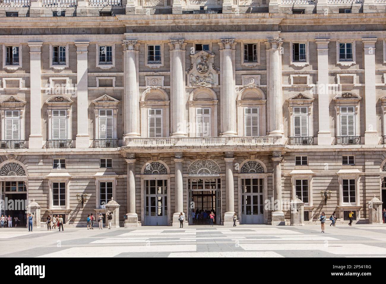 Royal Palace. Madrid. Spain Stock Photo - Alamy