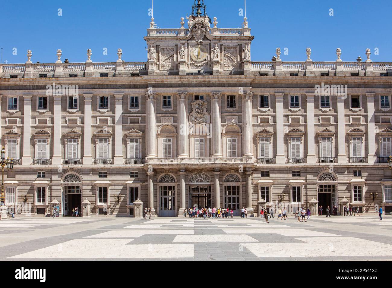 Royal Palace. Madrid. Spain Stock Photo - Alamy