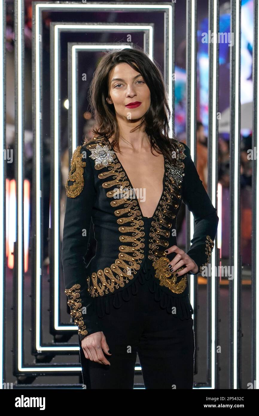 Natalia Tena poses for photographers upon arrival at the premiere of ...