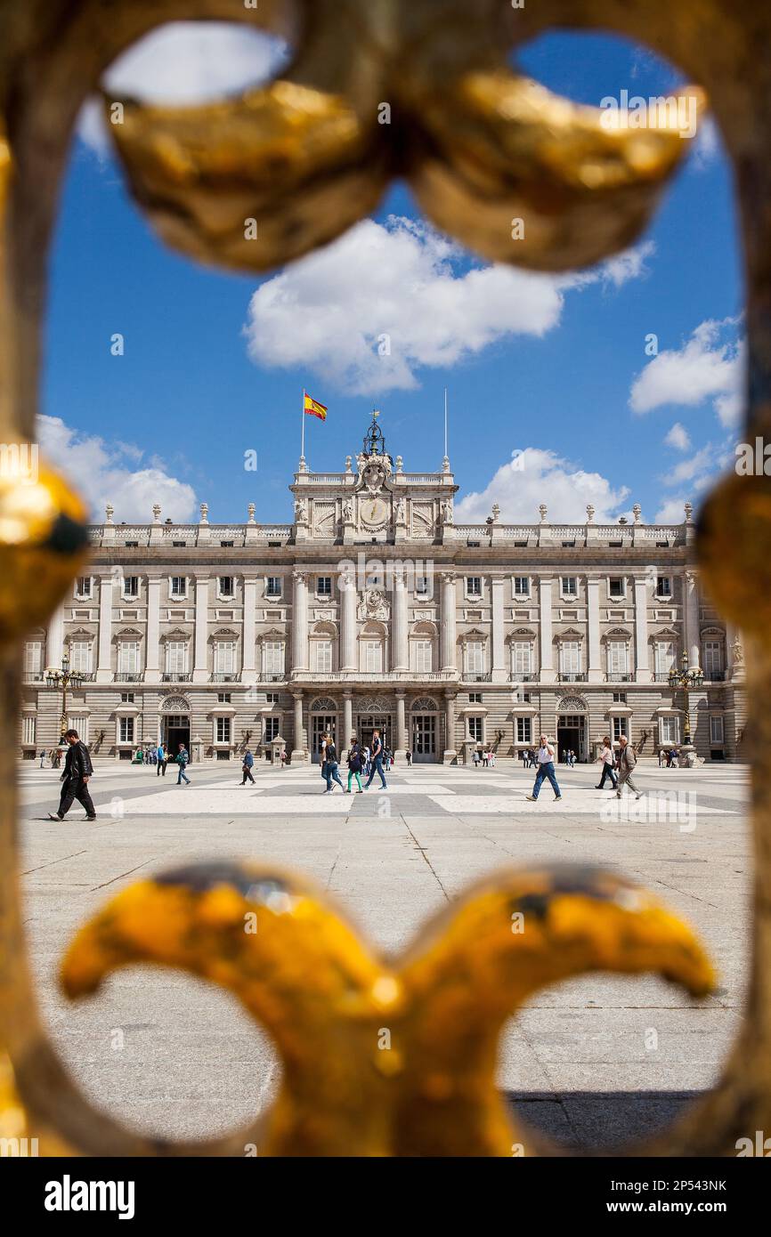 Royal Palace, Madrid, Spain Stock Photo - Alamy