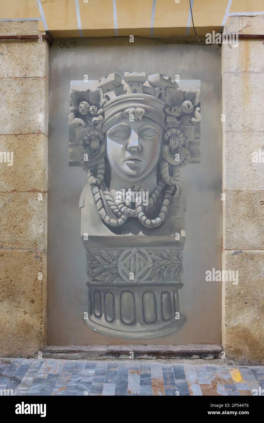 An urban art image entitled "Cartagena in detail” by Calima.Projects ...