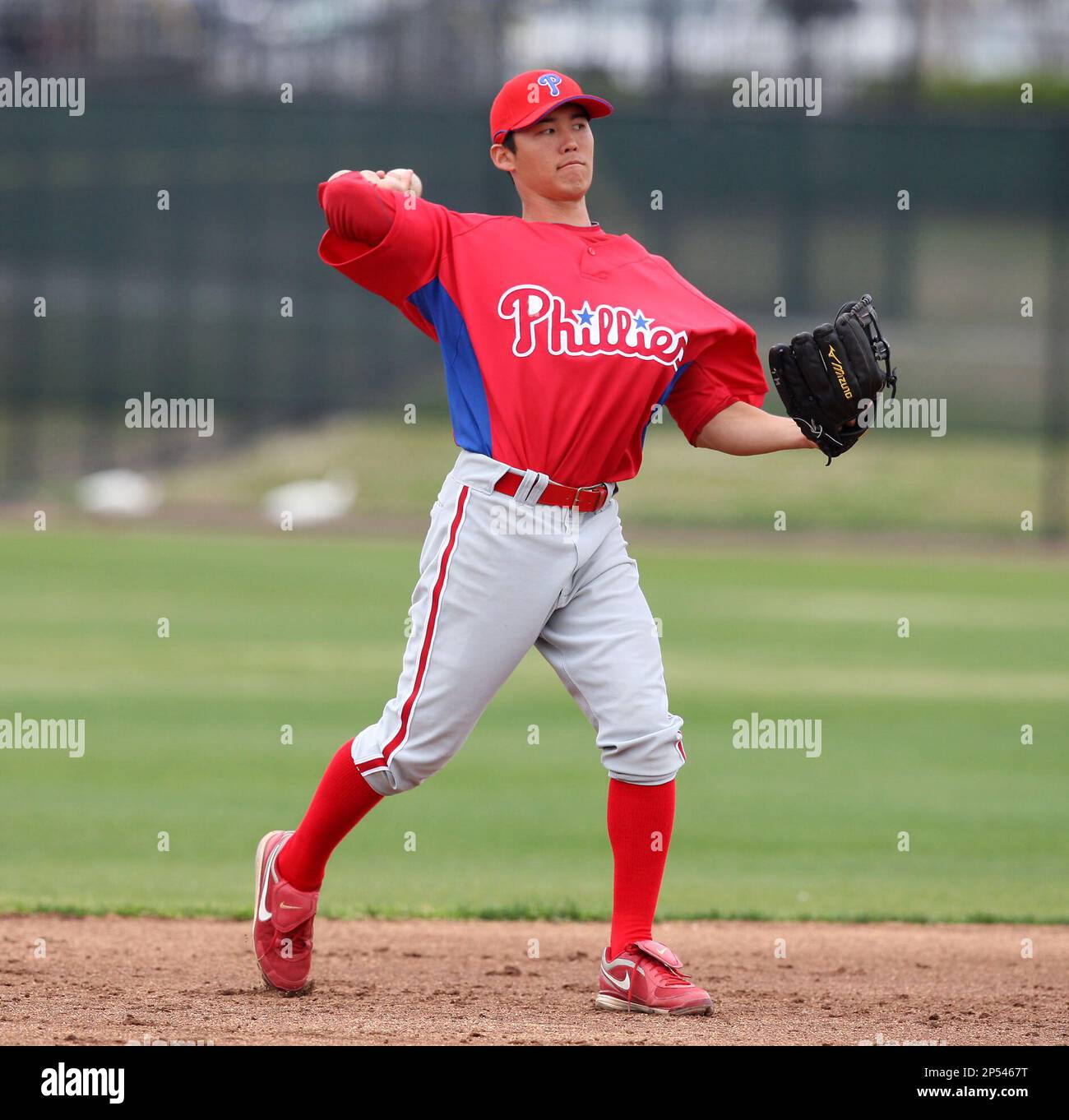 March 25, 2010: Shortstop Troy Hanzawa of the Philadelphia Phillies ...