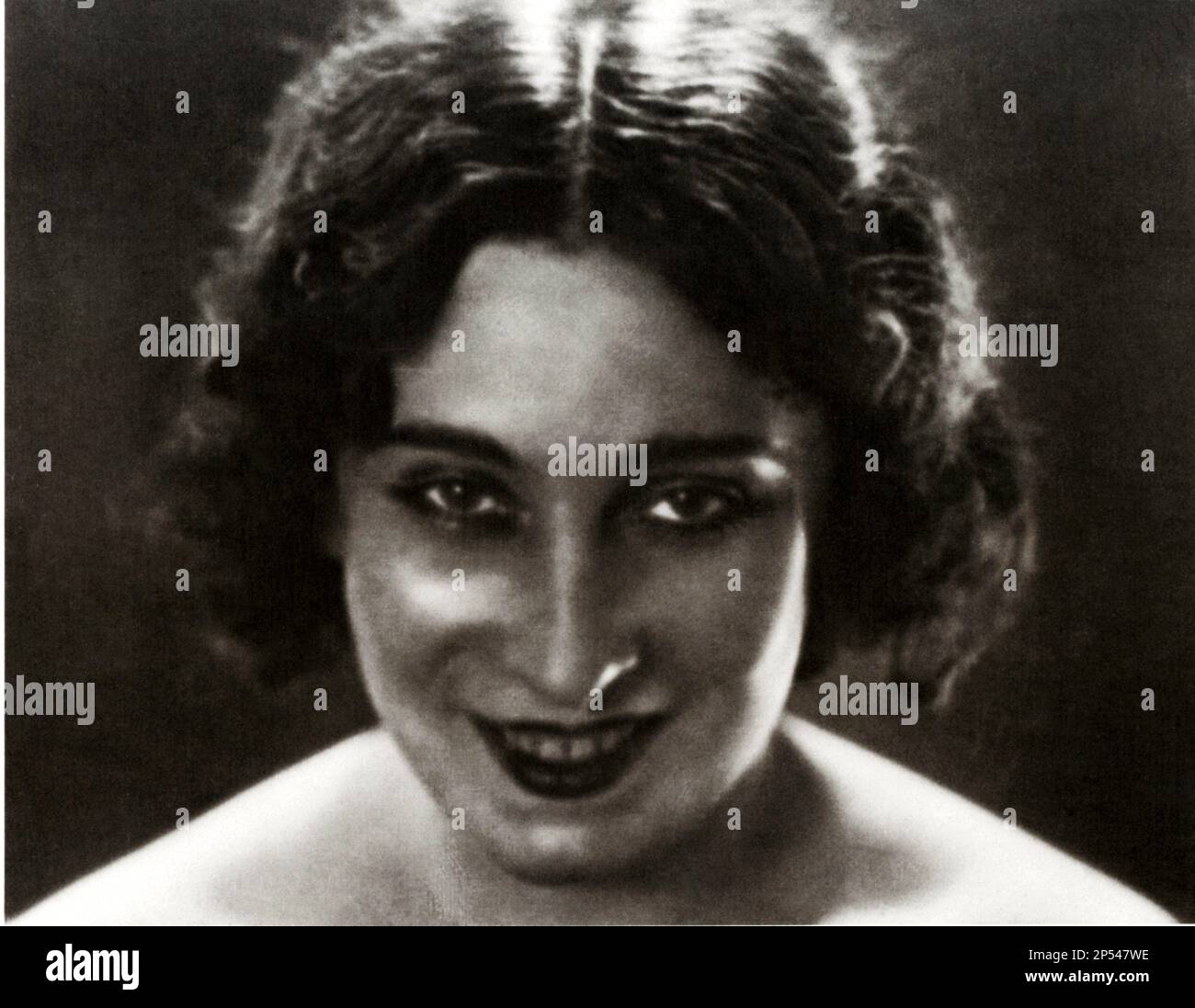 1920 's, ITALY : The italian actress MARTA ABBA , lover of dramaturgist ...