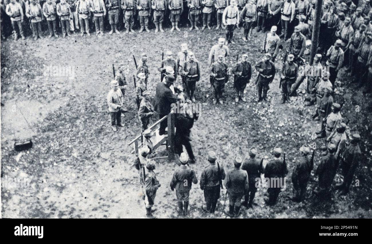 1916 , 12 july , TRENTO , Trentino Alto Adige , Italy : The italian ...