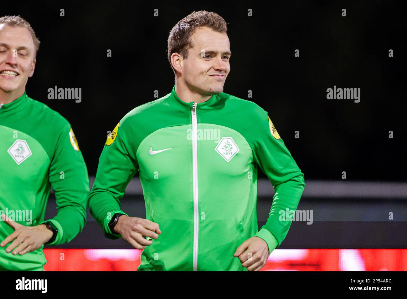 EINDHOVEN, NETHERLANDS - MARCH 6: referee Robin Vereijken during the ...