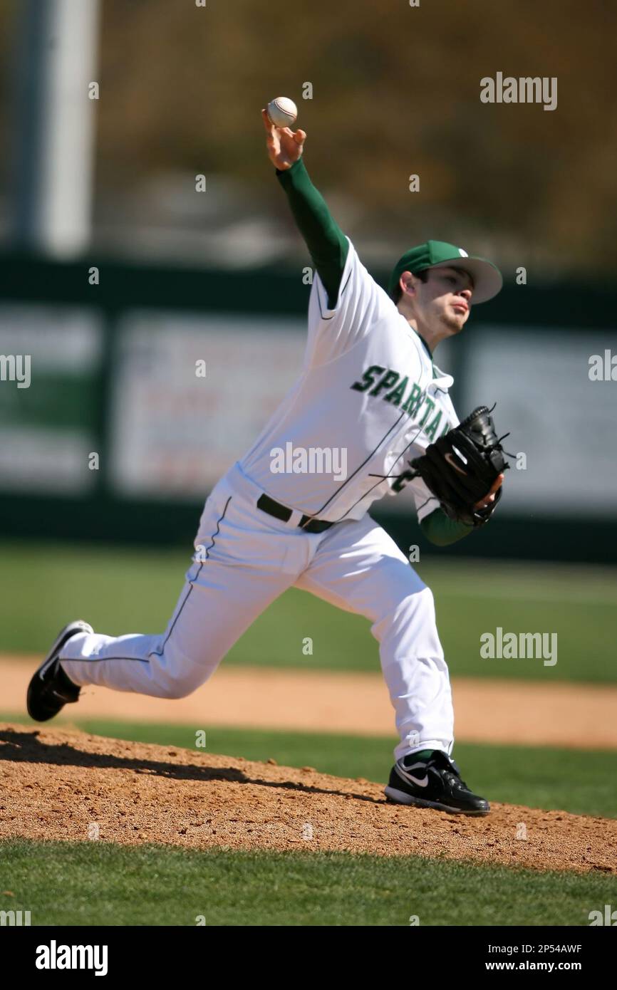 February 20, 2009: Pitcher Kurtis Frymier (29) of Michigan State ...