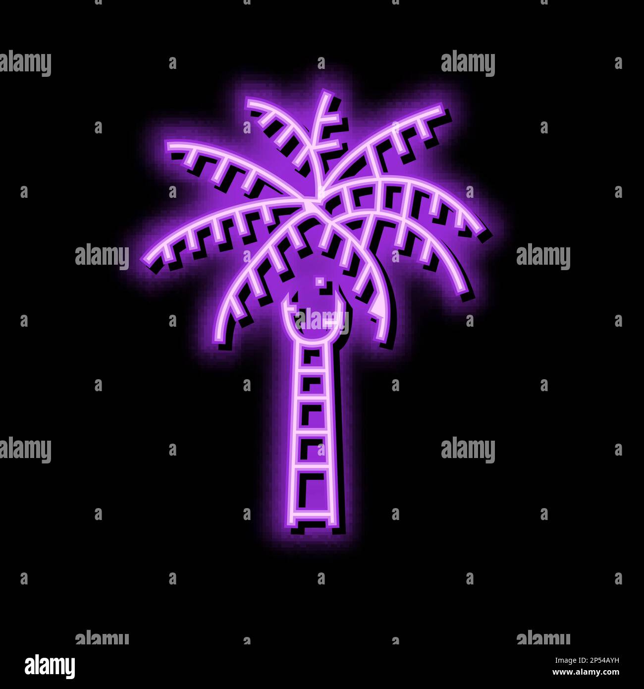 Oil palm plantation Stock Vector Images - Alamy