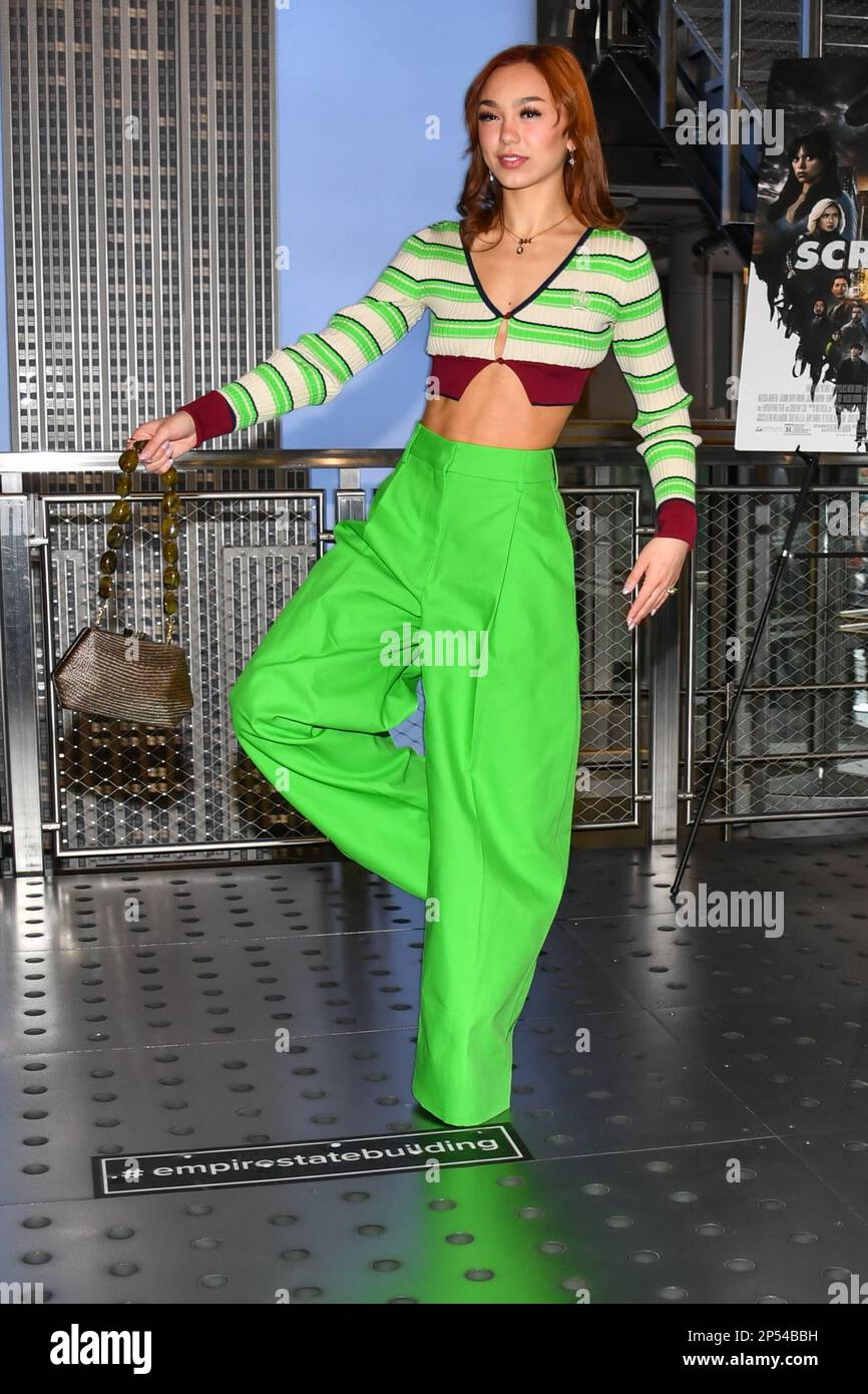 New York, USA. 06th Mar, 2023. Devyn Nekoda poses for a photo as The ...