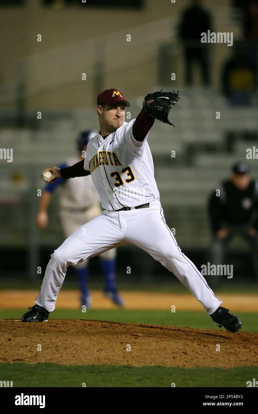 February 20, 2009: Pitcher Scott Fern (33) of the University of ...