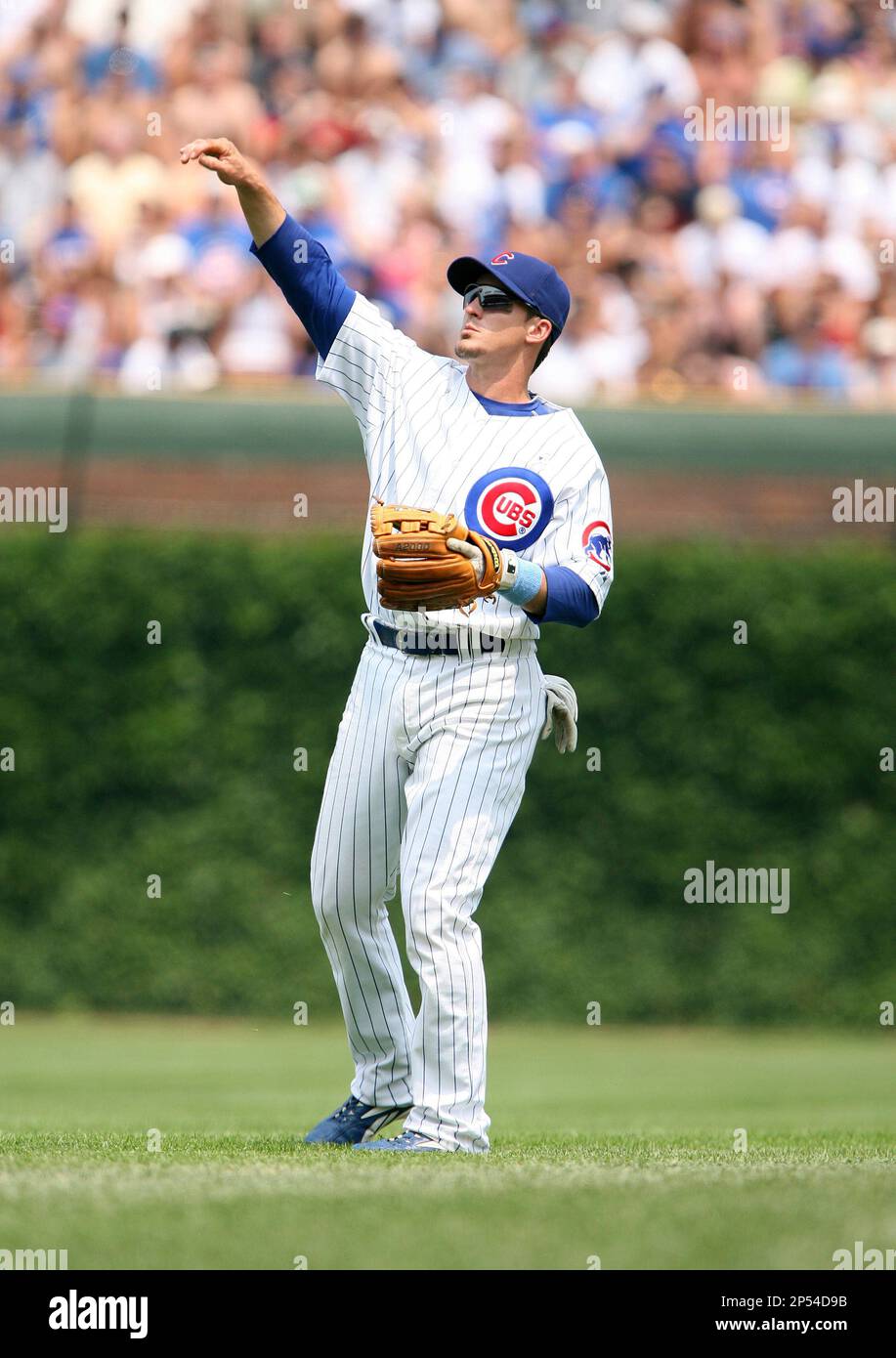 Ryan Theriot of the Chicago Cubs during a game against the San Diego ...