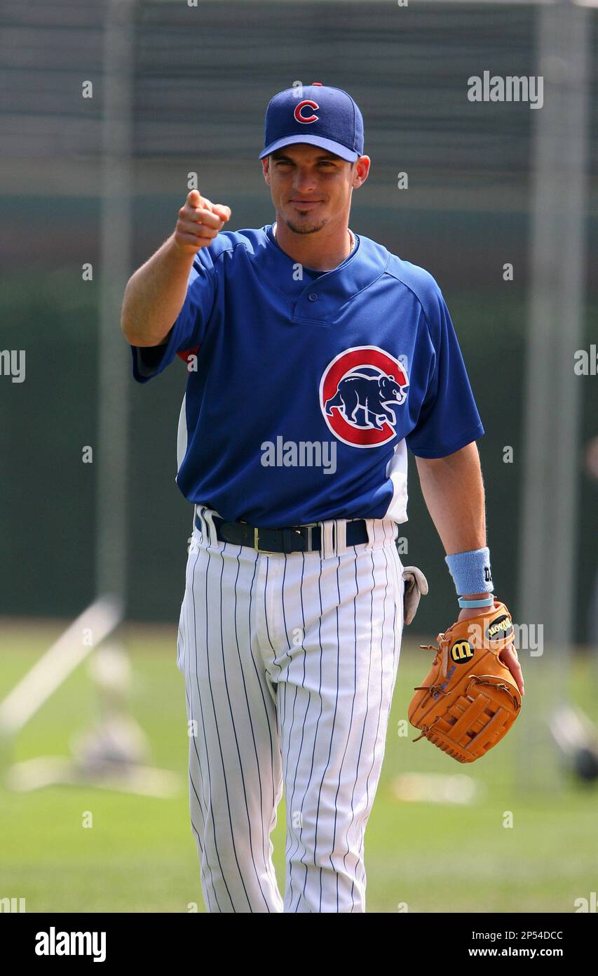 Ryan Theriot of the Chicago Cubs before a game against the San Diego ...