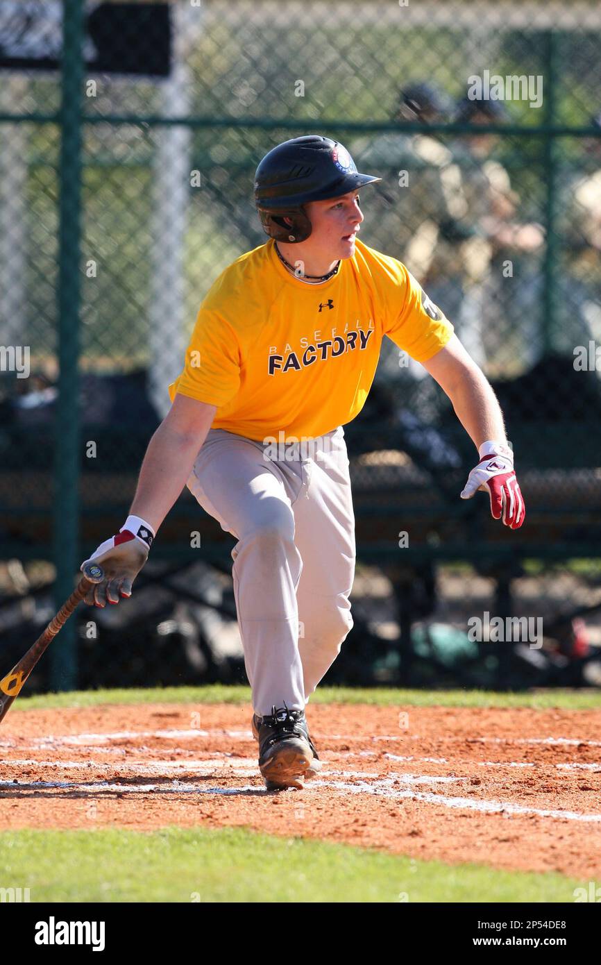 December 30, 2009: Tyler Qualls (5) of the Baseball Factory Shockers ...