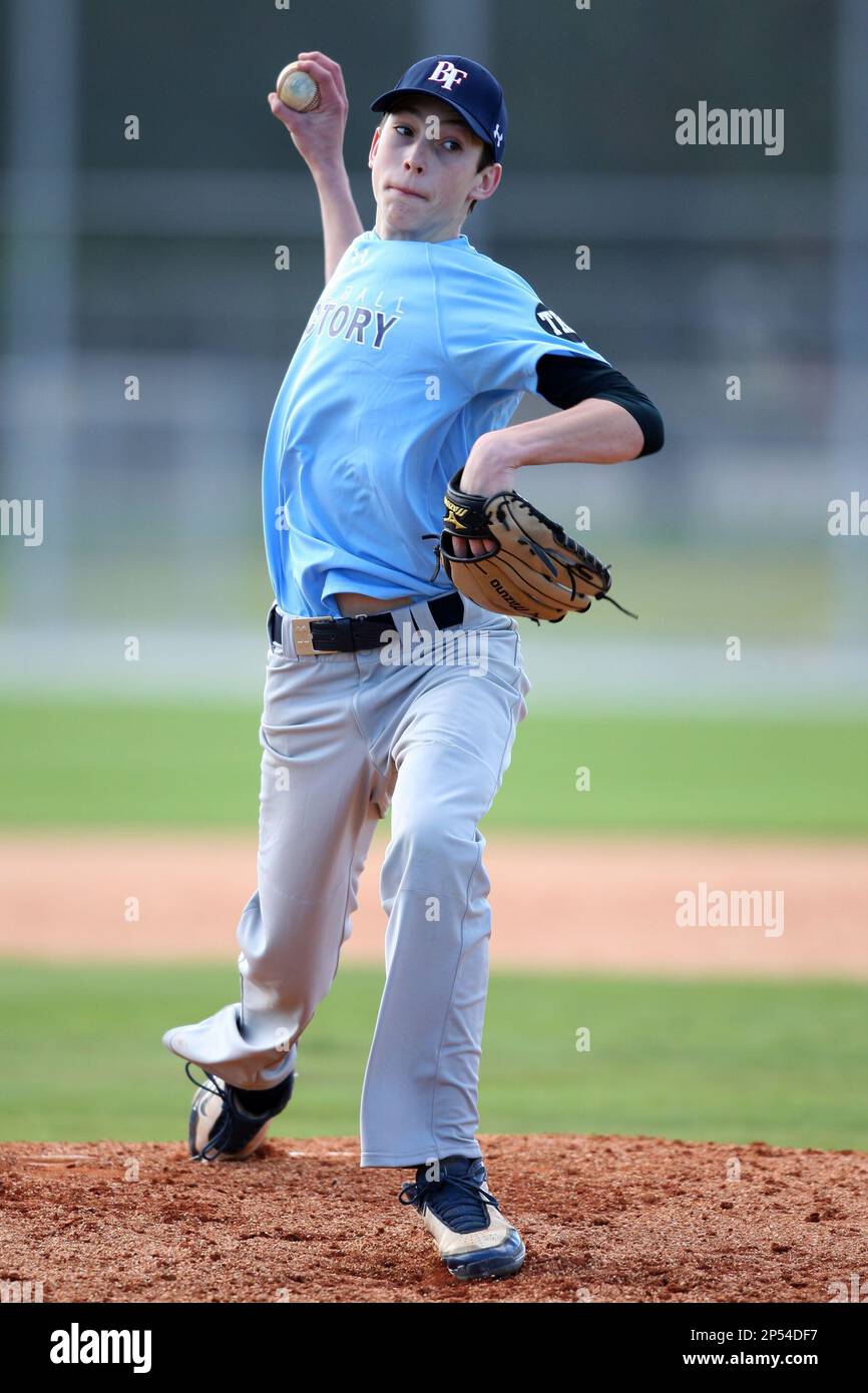 December 28, 2009: Chris Elbrecht (1) of the Baseball Factory Tar Heels ...