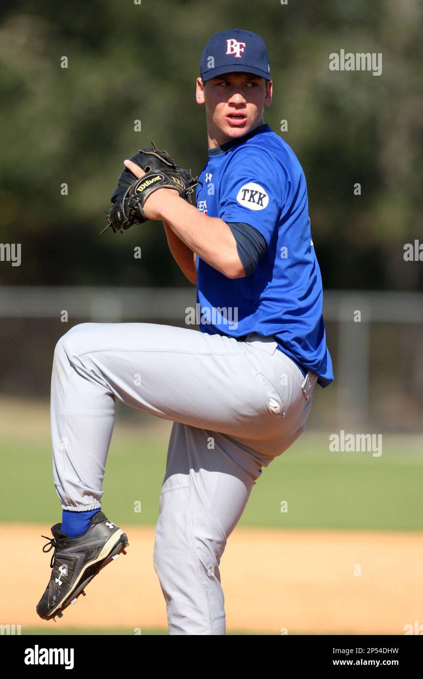 December 30, 2009: Joseph Menard (15) of the Baseball Factory Gators ...