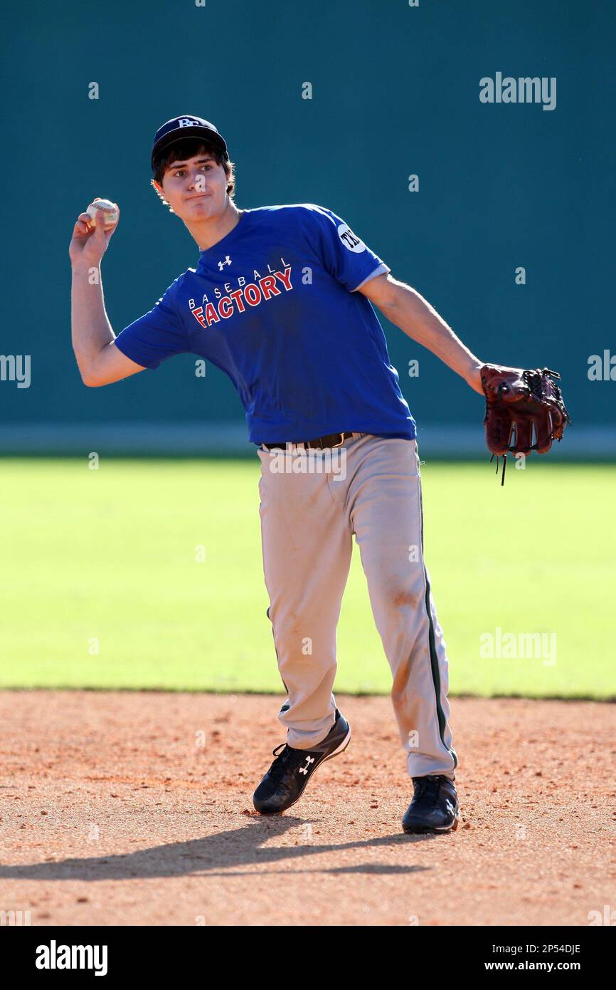 December 28, 2009: Marc DeLeo (2) of the Baseball Factory Gators team ...