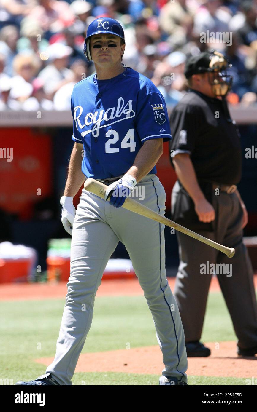 May 24th 2009: Right fielder Mark Teahen (24) of the Kansas City Royals ...