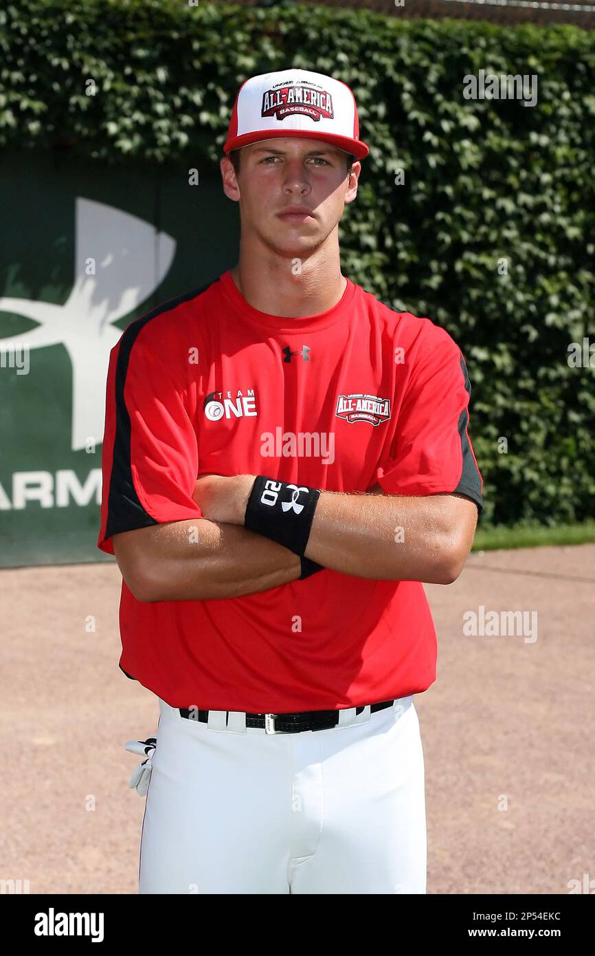 August 17 2008: David Renfroe (20) of the Team One team poses for a ...