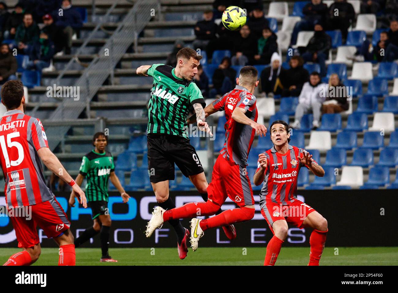 MAPEI Stadium, Reggio Emilia, Italy, March 06, 2023, Andrea Pinamonti (Sassuolo) during US ...