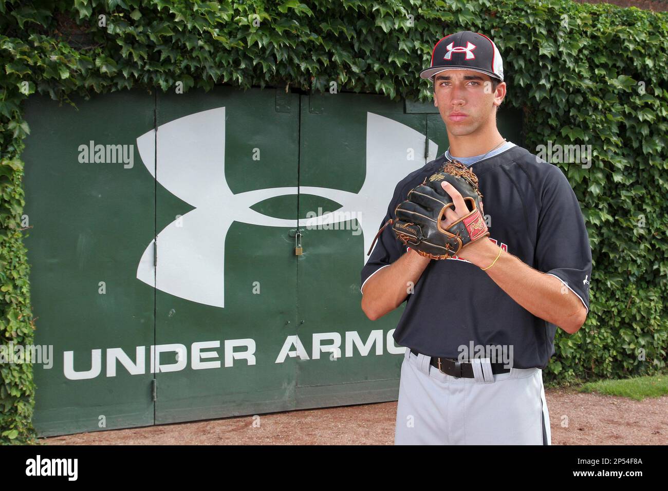 Benton Moss (9) poses for a photo before the 2010 Under Armour All ...