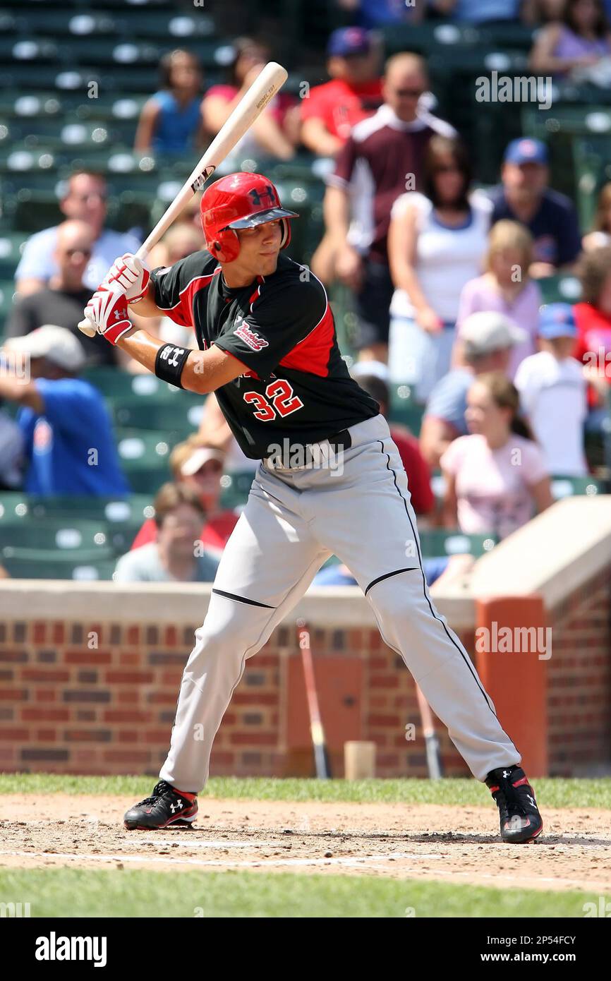 August 18 2008: Jacob Marisnick (32) of the Baseball Factory team ...