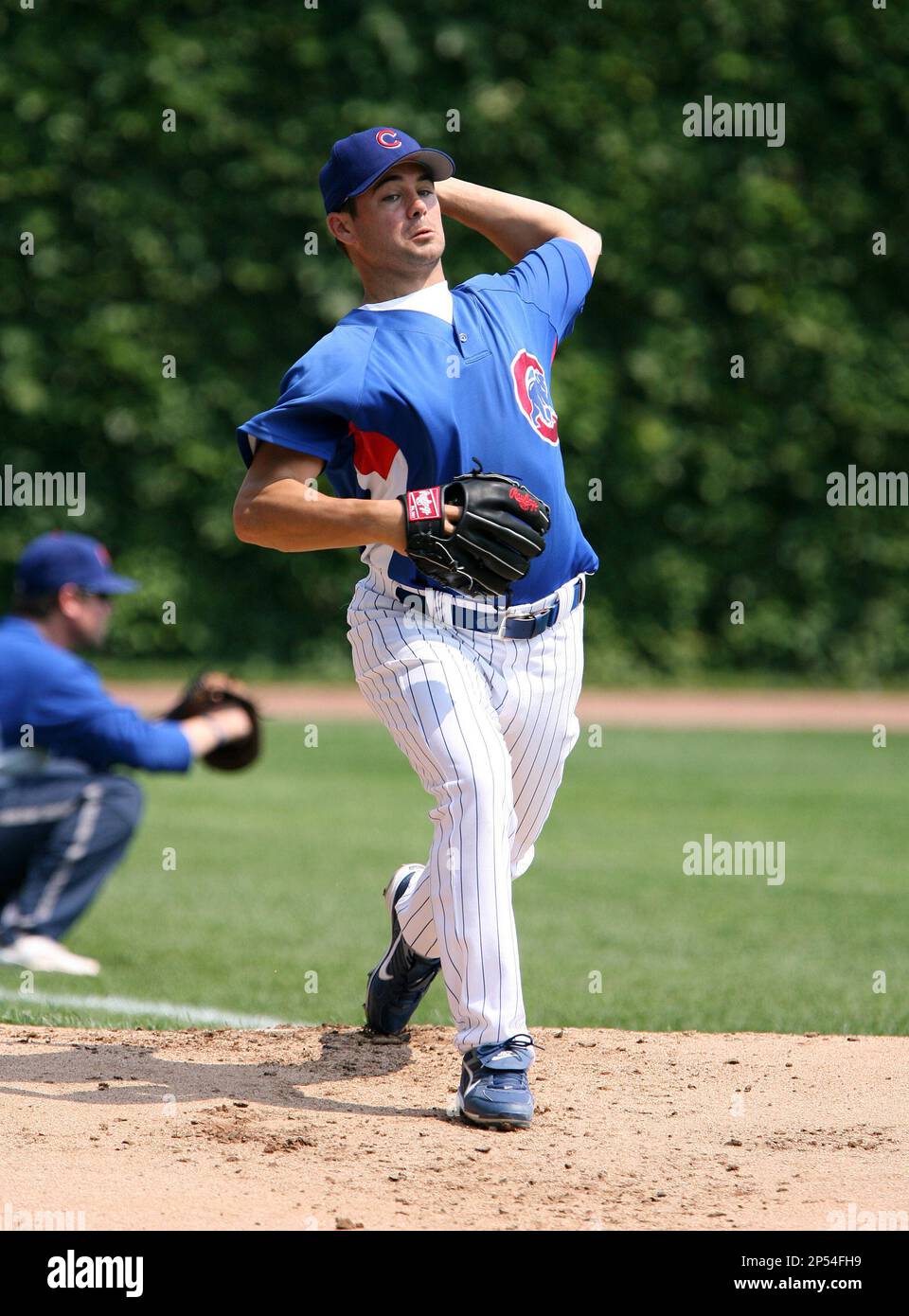 Ted Lilly of the Chicago Cubs before a game against the San Diego ...
