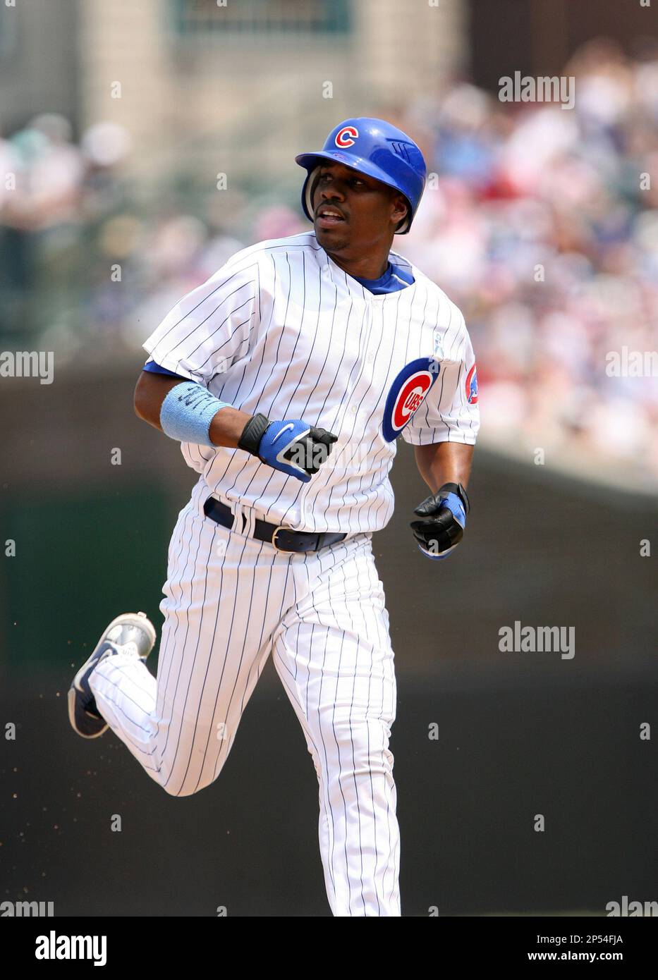 Jacque Jones of the Chicago Cubs during a game against the San Diego ...