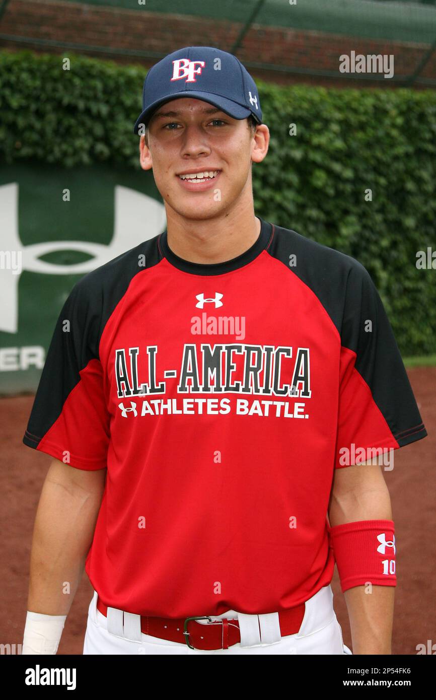 August 7, 2009: Infielder Jacoby Jones (10) of Team One poses for a ...