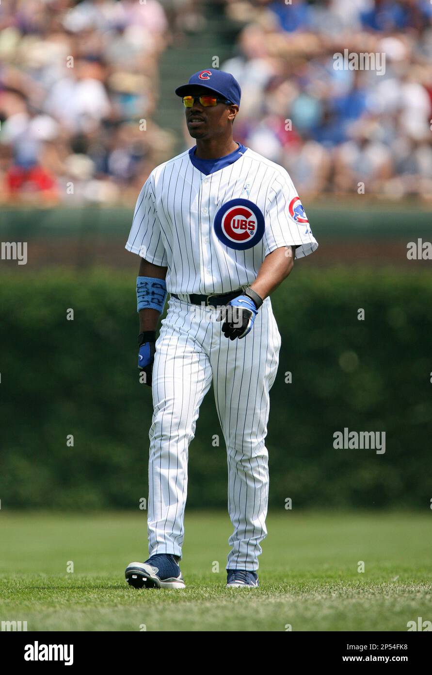 Jacque Jones of the Chicago Cubs before a game against the San Diego ...