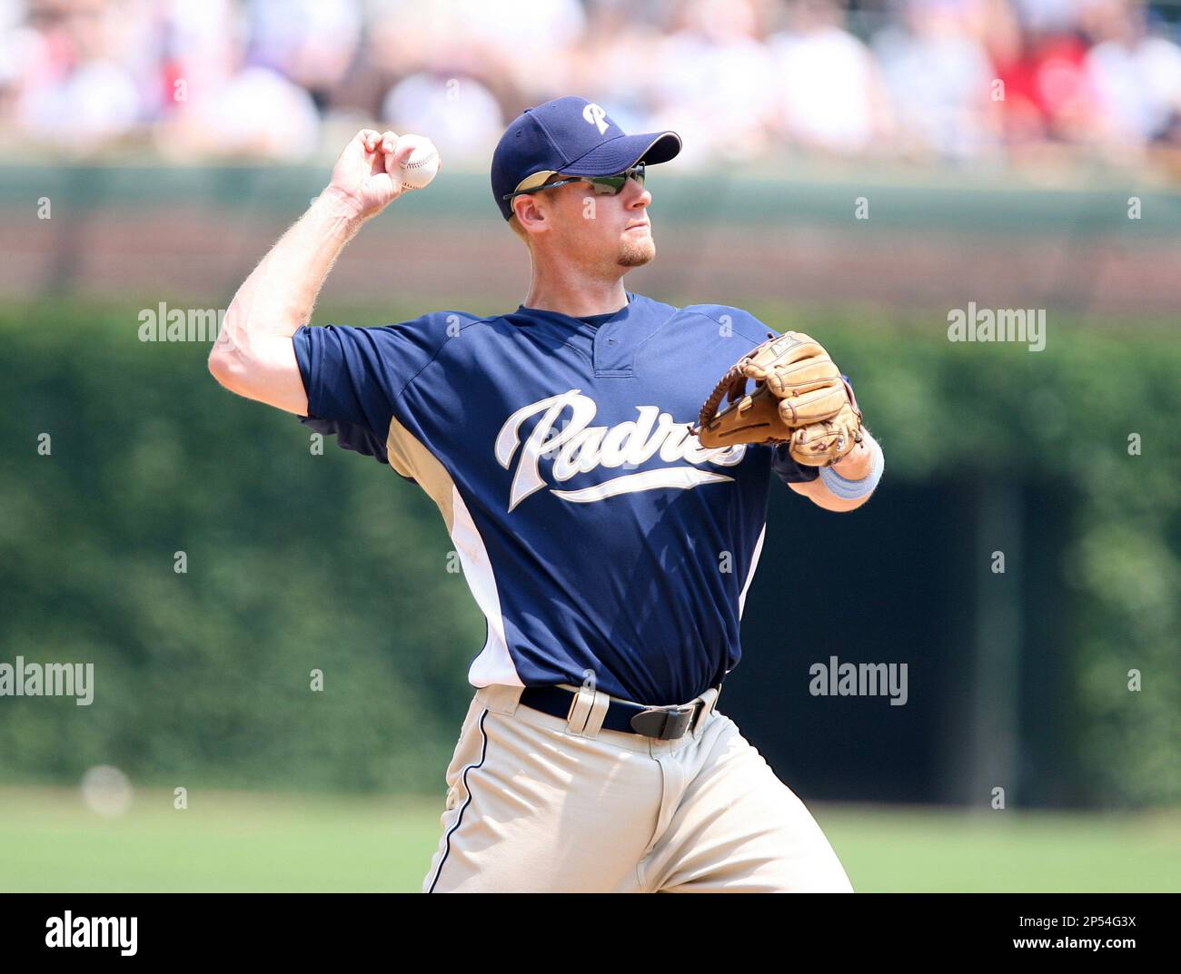 Chase Headley of the San Diego Padres before a game against the Chicago ...