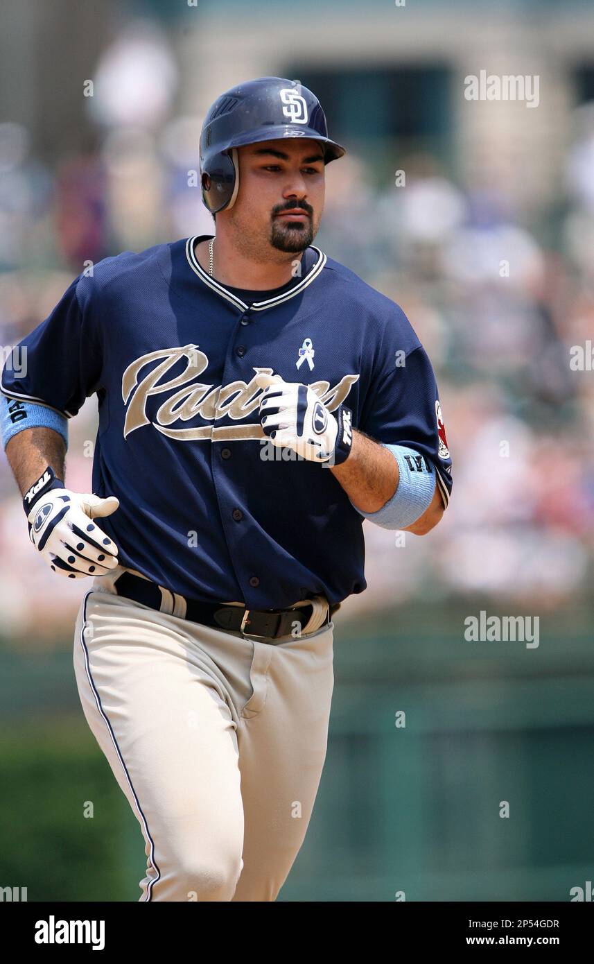 Adrian Gonzalez of the San Diego Padres during a game against the ...