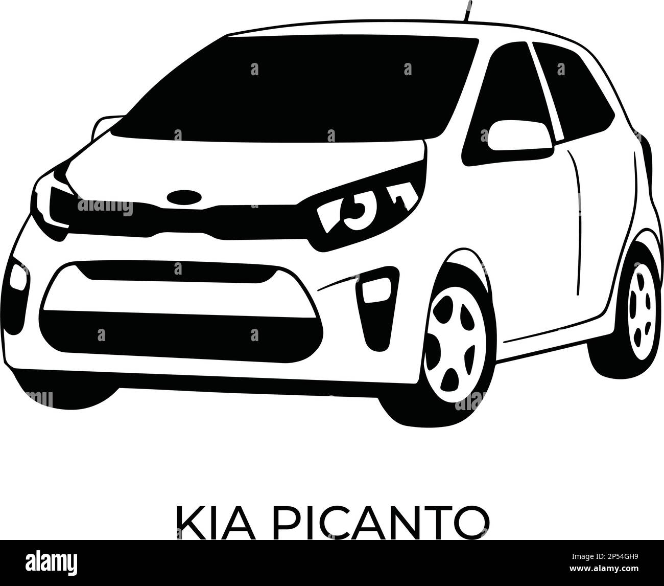 Kia picanto Cut Out Stock Images & Pictures - Alamy