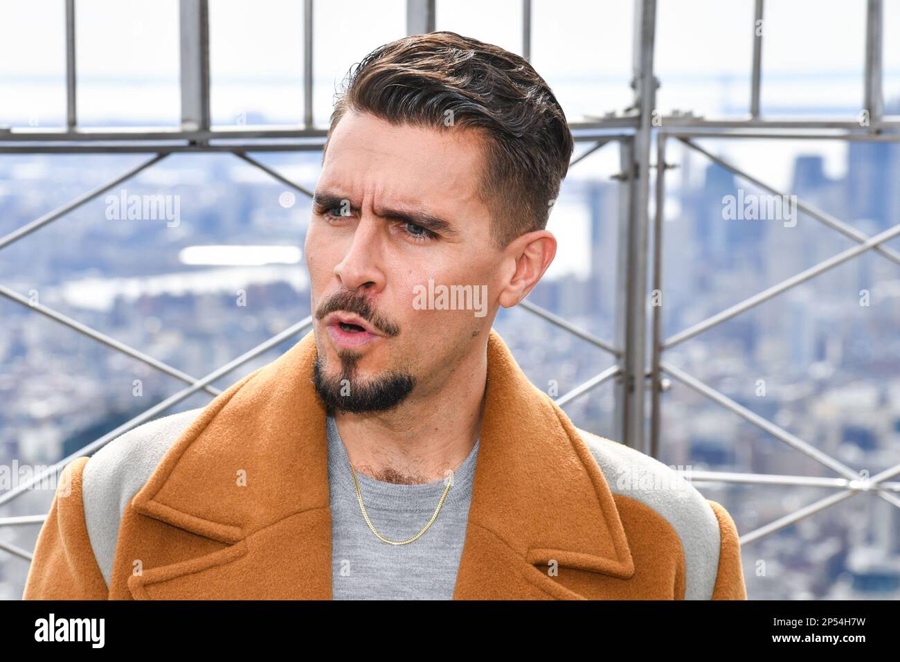 New York, NY. March 4, 2023, Josh Segarra poses for a photo as The Cast ...