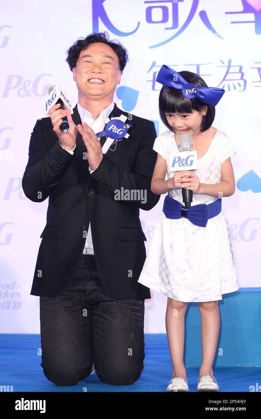 Super star Eason Chan attends commercial activity in Hong Kong,China on ...