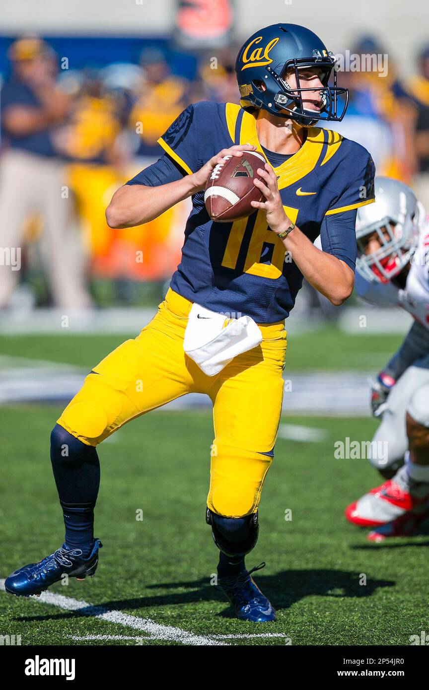 September 14, 2013: California Golden Bears quarterback Jared Goff (16 ...