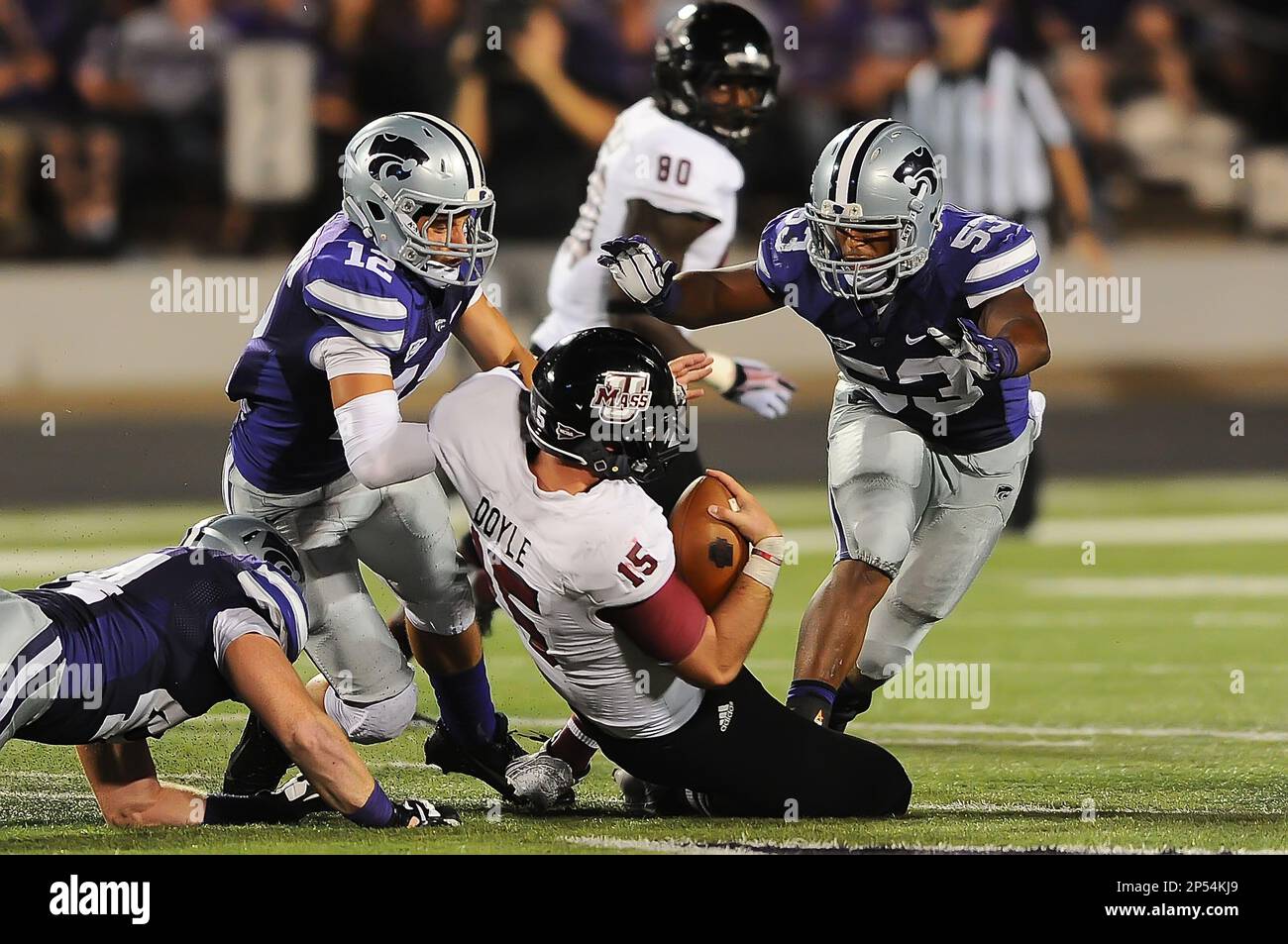 Sept. 14, 2013 - Manhattan, Kansas, USA - September14,2013: in action ...